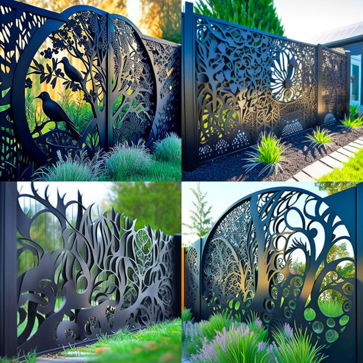 Unique and Creative Yard Fence Designs To Help With Your New Fence Build
