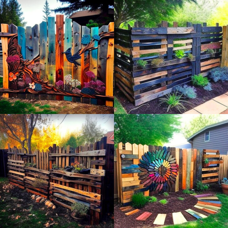 Unique and Creative Yard Fence Designs To Help With Your New Fence Build