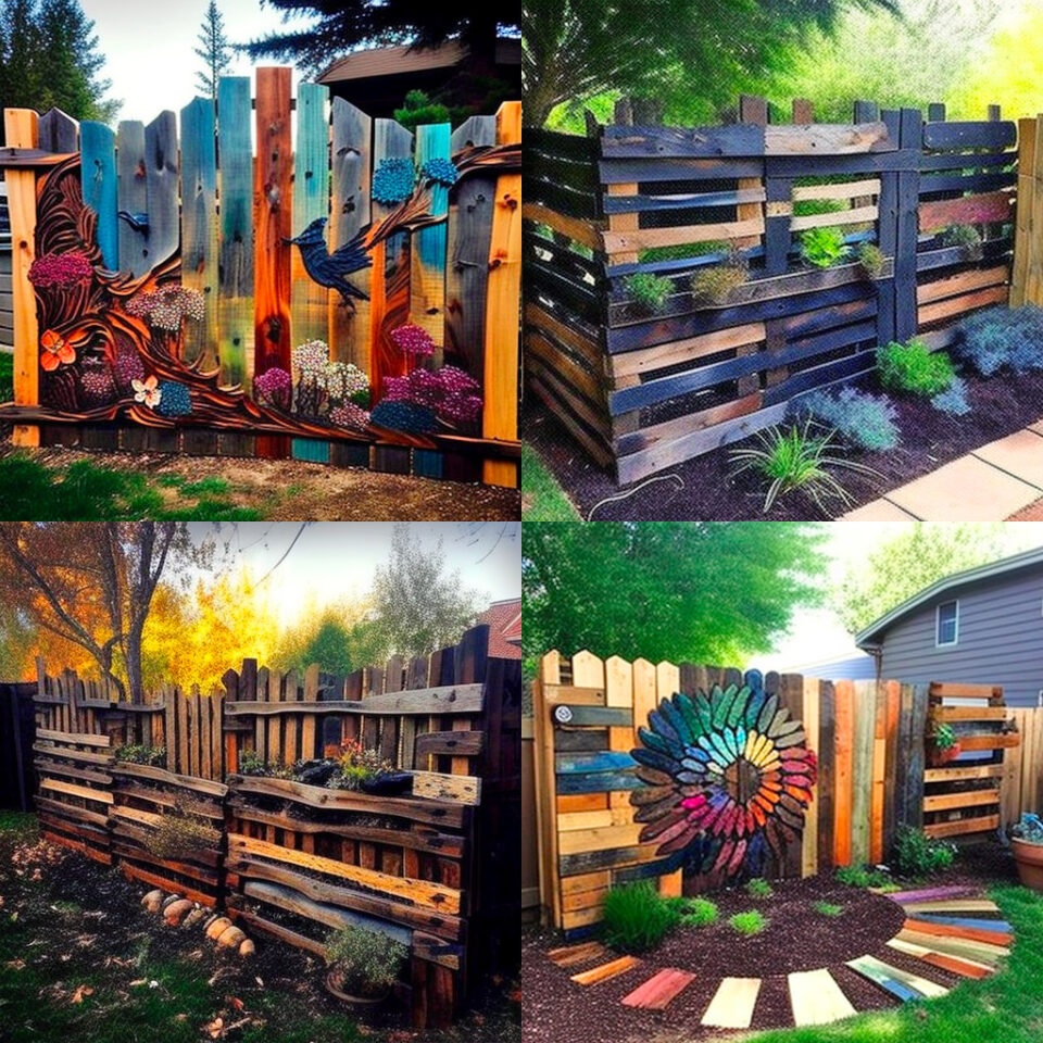 Unique and Creative Yard Fence Designs To Help With Your New Fence Build