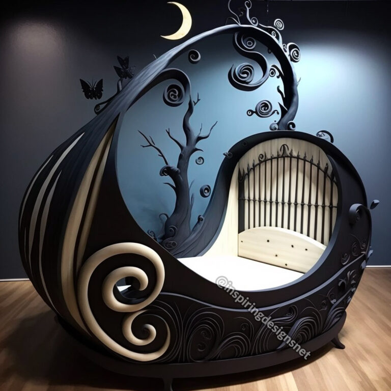 Crib Designs Inspired By The Nightmare Before Christmas