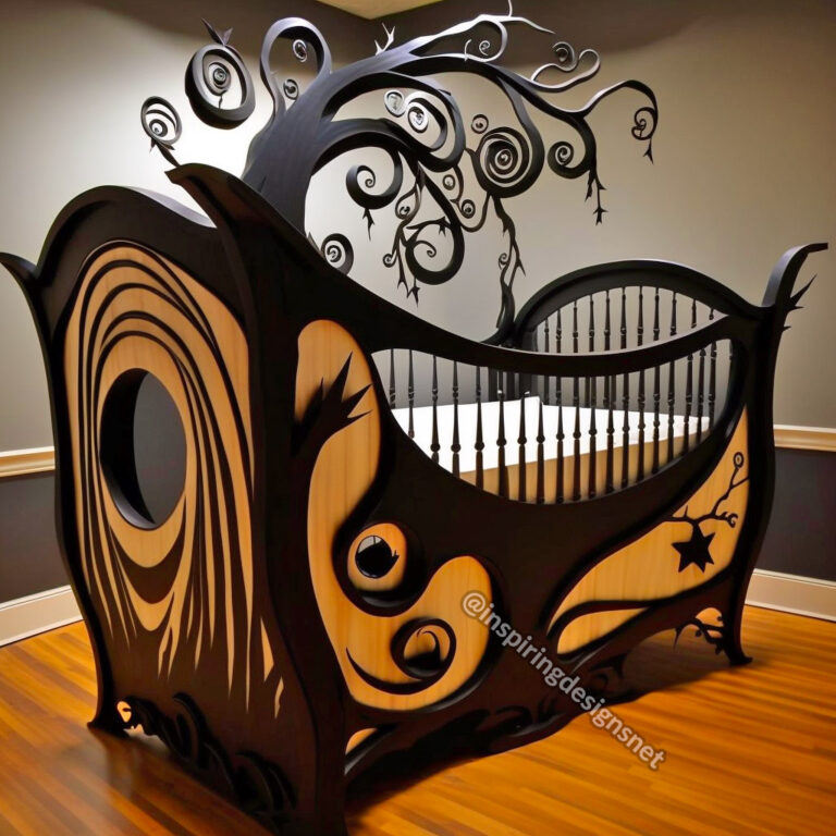 Crib Designs Inspired By The Nightmare Before Christmas