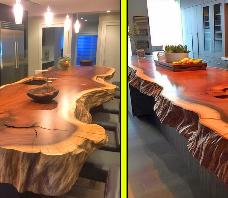 Live Edge Countertops Are Here, and We Can’t Get Enough Of Them ...