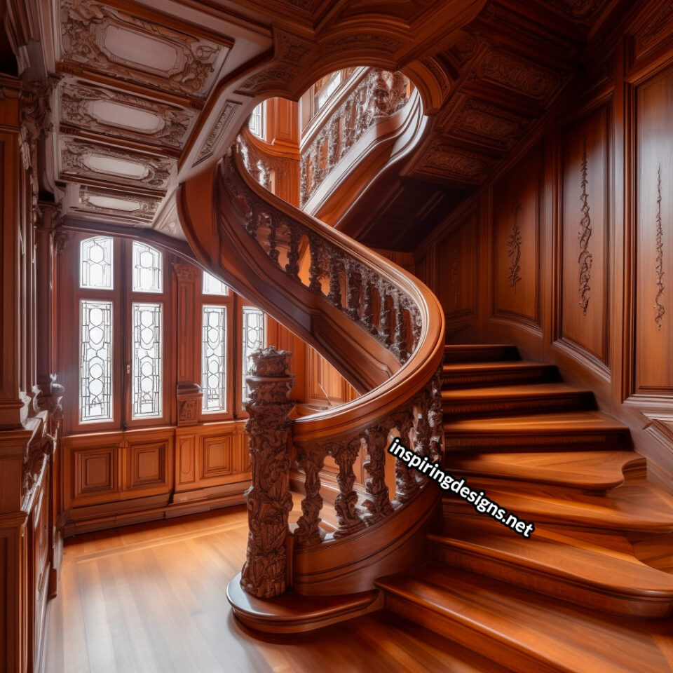 20+ Handcrafted Wooden Staircase Designs That Are Absolutely Stunning!