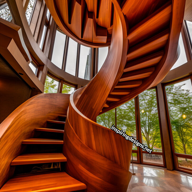 20+ Handcrafted Wooden Staircase Designs That Are Absolutely Stunning!