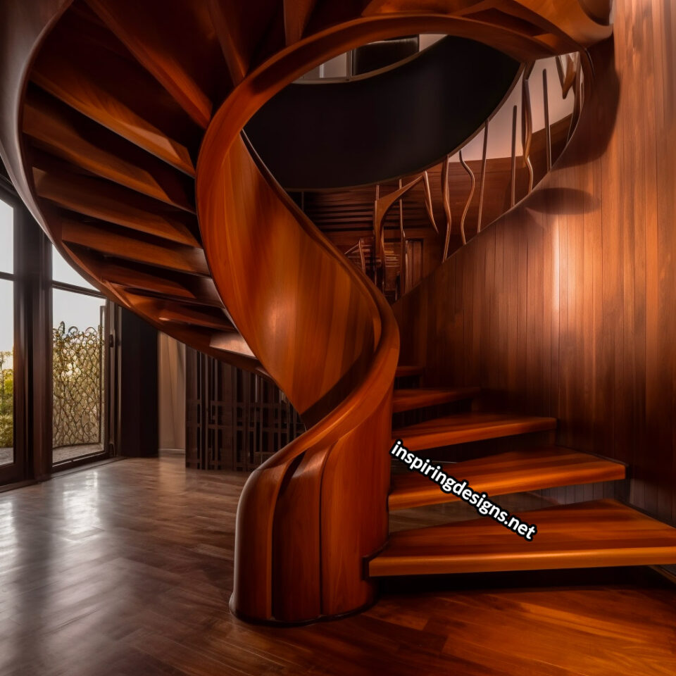 20+ Handcrafted Wooden Staircase Designs That Are Absolutely Stunning!