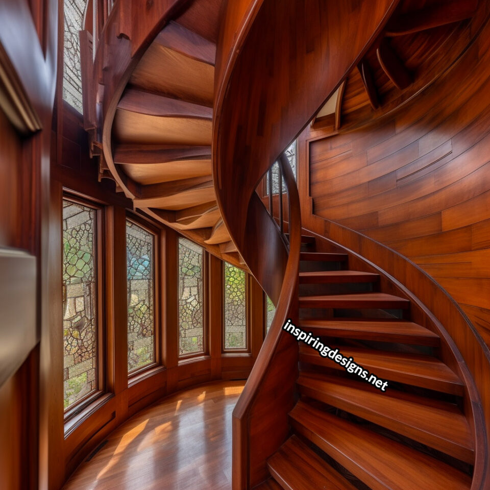 20+ Handcrafted Wooden Staircase Designs That Are Absolutely Stunning!