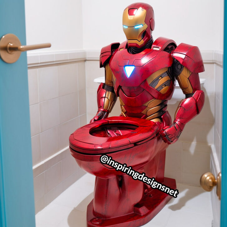 These Superhero Toilets Are a Must For Man-Caves and Home Theater ...