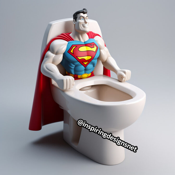 These Superhero Toilets Are a Must For Man-Caves and Home Theater ...