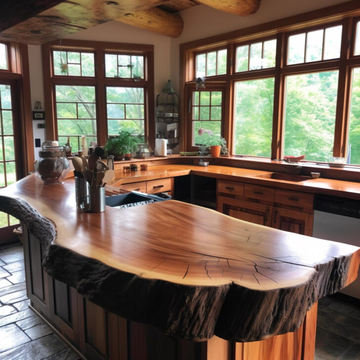 Live Edge Countertops Are Here, and We Can't Get Enough Of Them!