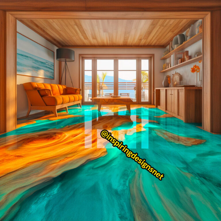 This Stunning Beach Flooring Is Made From Sand and Epoxy