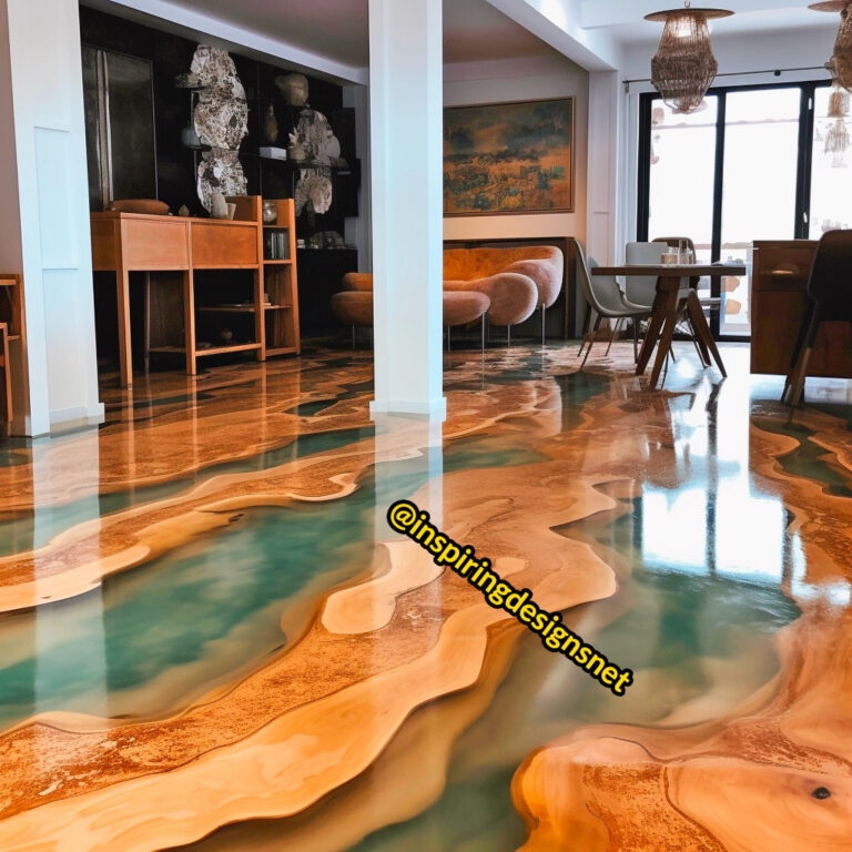 This Stunning Beach Flooring Is Made From Sand and Epoxy