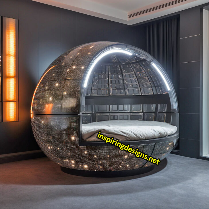 Sleep on the Dark Side With These 3D Star Wars Kids Beds