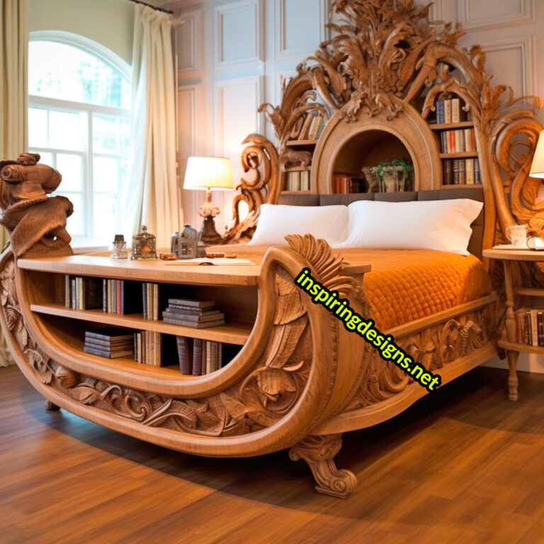 These Wooden Library Beds Are a Book Lover's Dream Come True