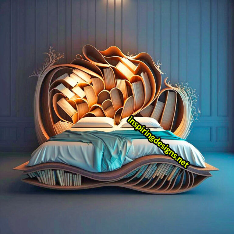 These Wooden Library Beds Are a Book Lover's Dream Come True