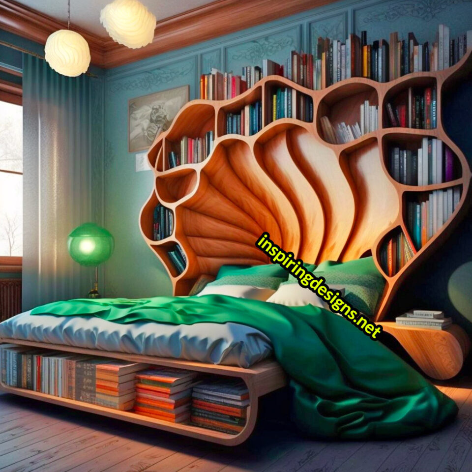 These Wooden Library Beds Are a Book Lover's Dream Come True