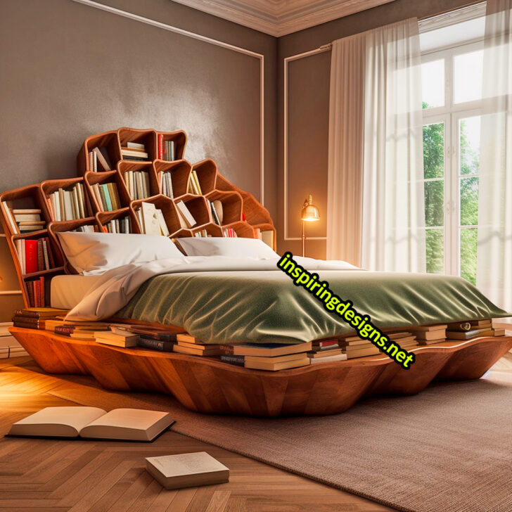 These Wooden Library Beds Are a Book Lover's Dream Come True