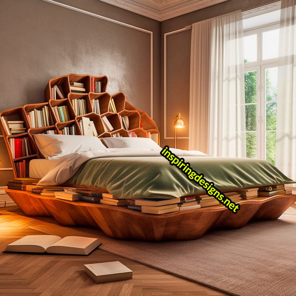 These Wooden Library Beds Are a Book Lover's Dream Come True