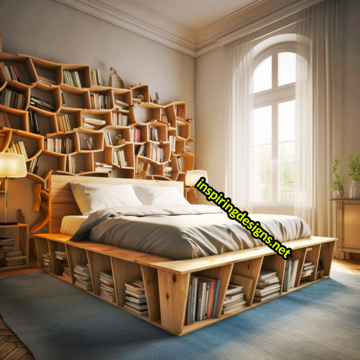 These Wooden Library Beds Are a Book Lover's Dream Come True