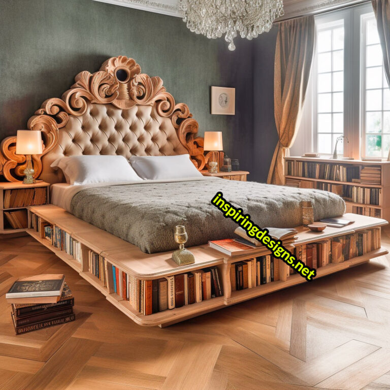 These Wooden Library Beds Are a Book Lover's Dream Come True