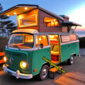 People Are Converting Their Volkswagen Hippy Busses Into RVs with a ...