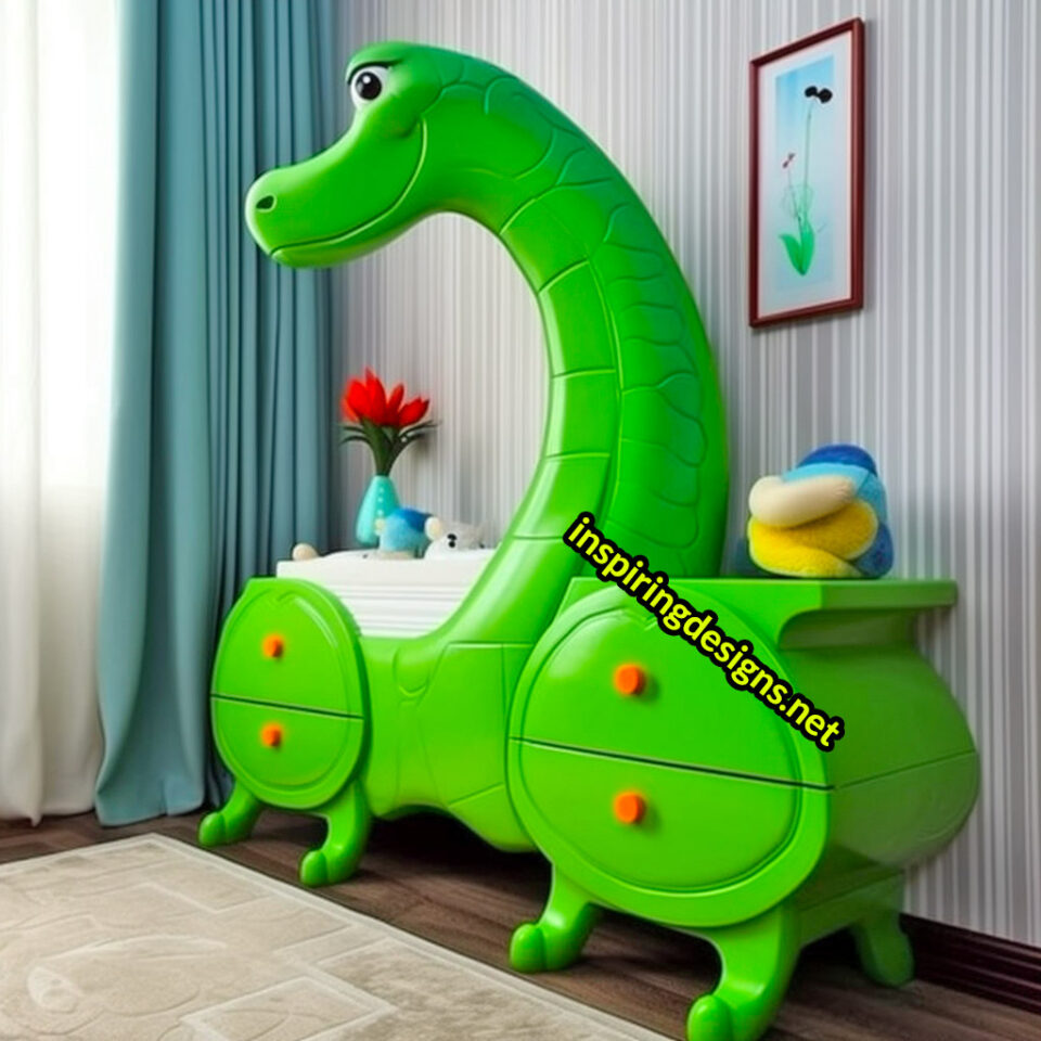 These 3D Dinosaur Dressers Bring the Jurassic Era Right into Your Child ...