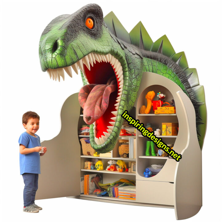 These 3D Dinosaur Dressers Bring the Jurassic Era Right into Your Child ...