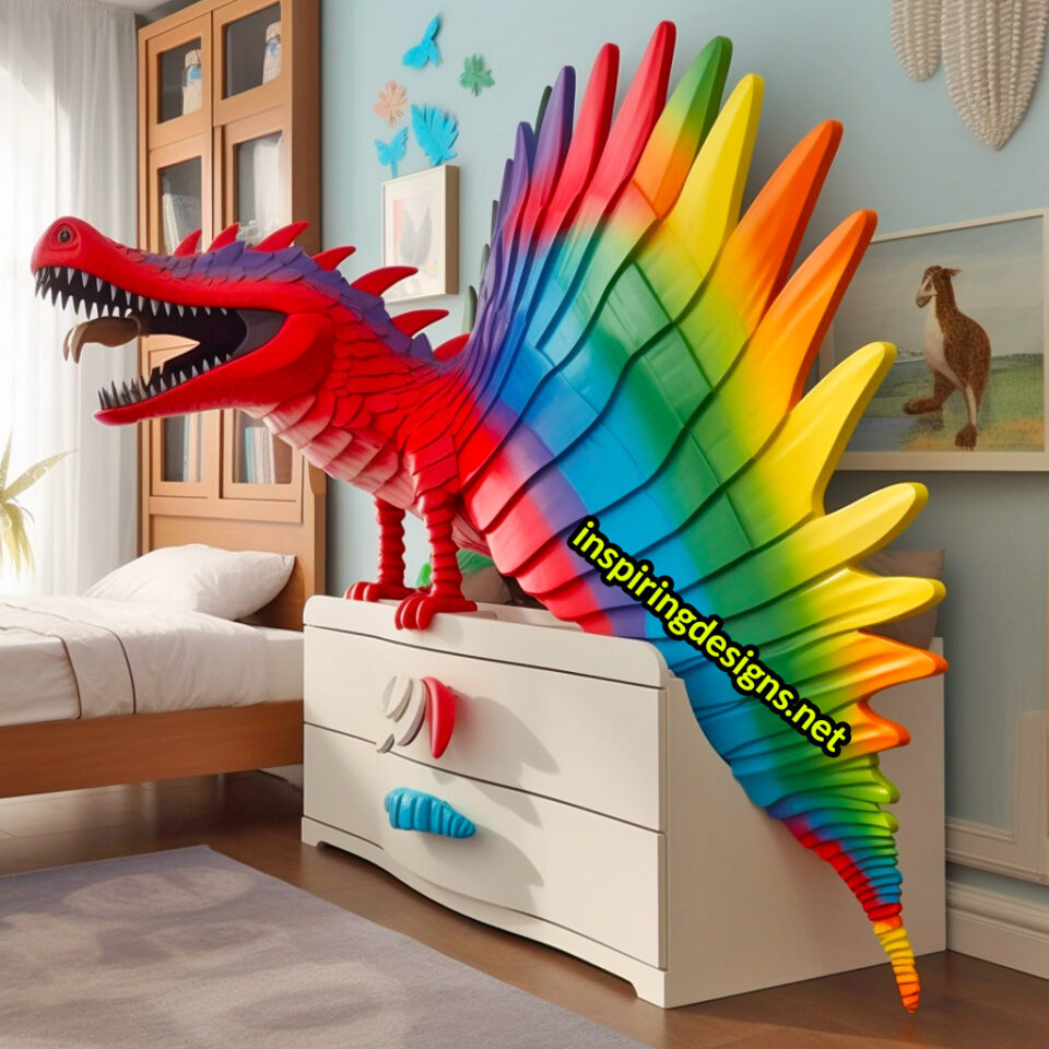 These 3D Dinosaur Dressers Bring the Jurassic Era Right into Your Child ...