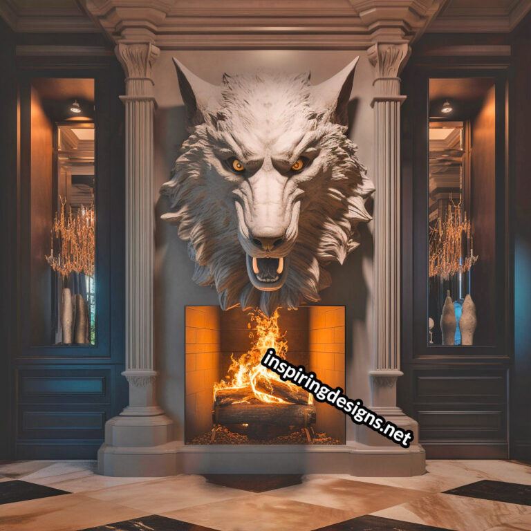 These Giant Animal Shaped Fireplaces Will Leave You Stunned!
