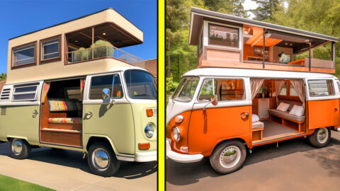 People Are Converting Their Volkswagen Hippy Busses Into RVs with a ...