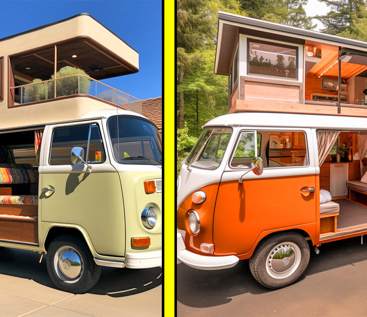 People Are Converting Their Volkswagen Hippy Busses Into RVs with a ...