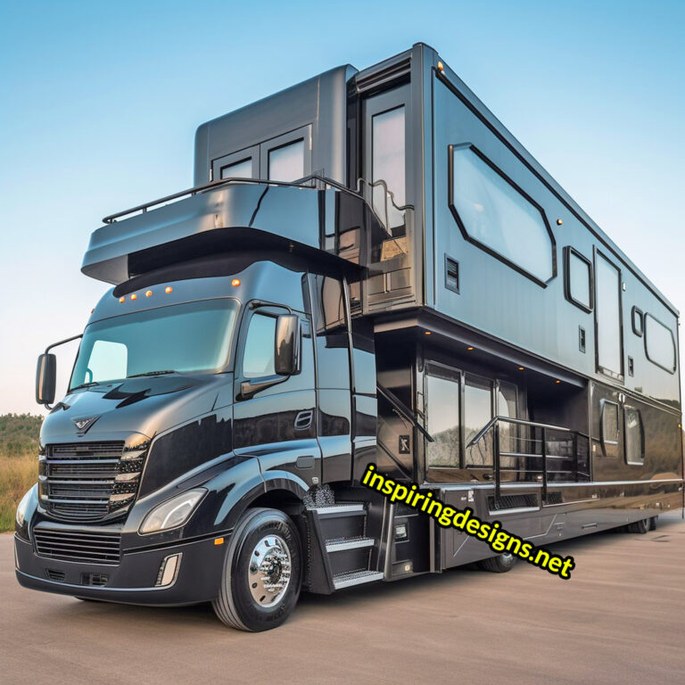 Highway Castles: These Epic Semi-Truck RV Conversions Have Their Own ...