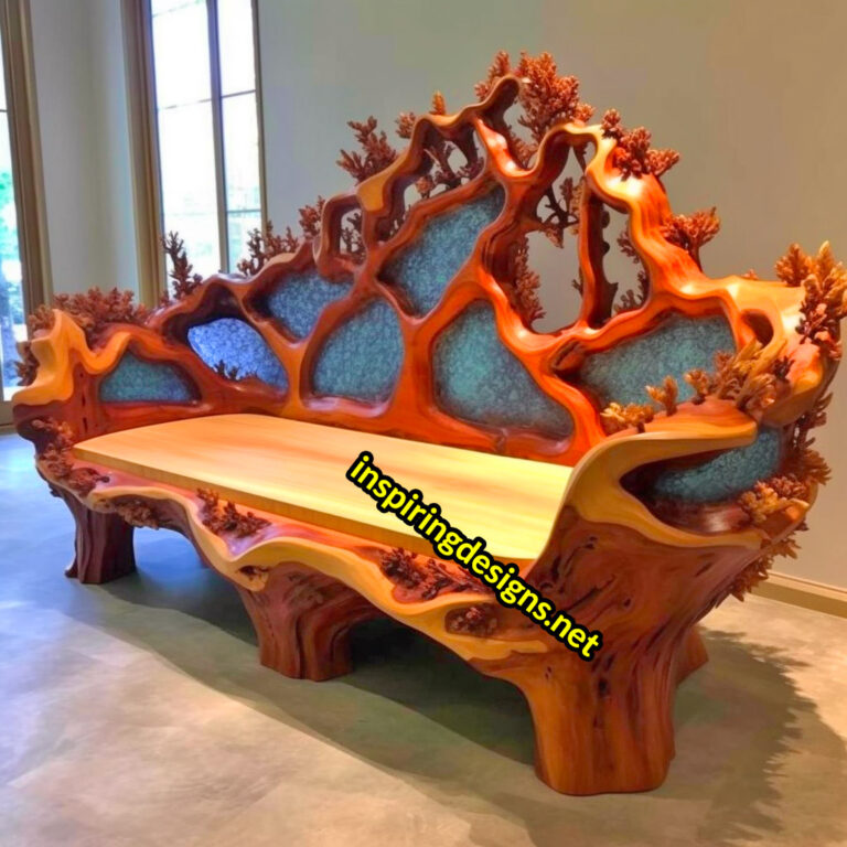 These Wood and Epoxy Sofas Are Handcrafted Treasures for the Modern Home