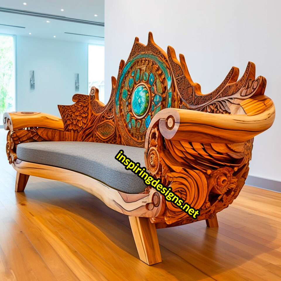 These Wood and Epoxy Sofas Are Handcrafted Treasures for the Modern Home