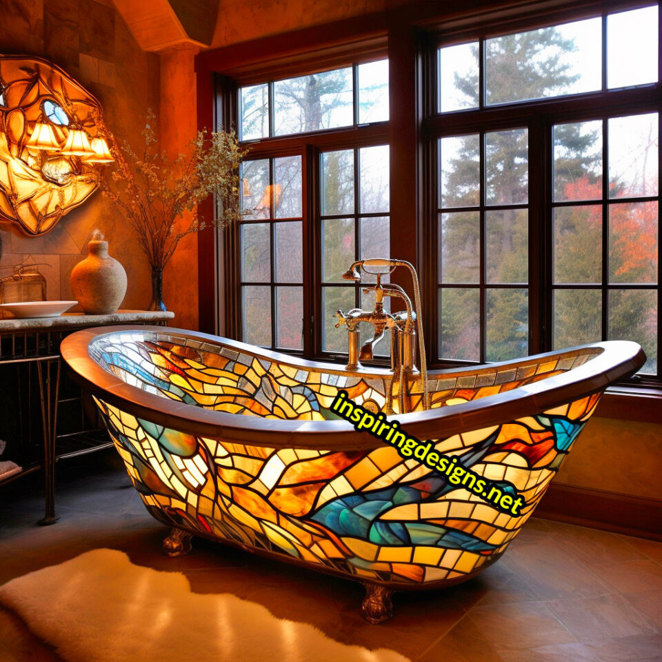 These Stained Glass Bathtubs Bring the Sistine Chapel to Your Bathroom!