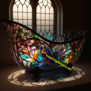 These Stained Glass Bathtubs Bring the Sistine Chapel to Your Bathroom!