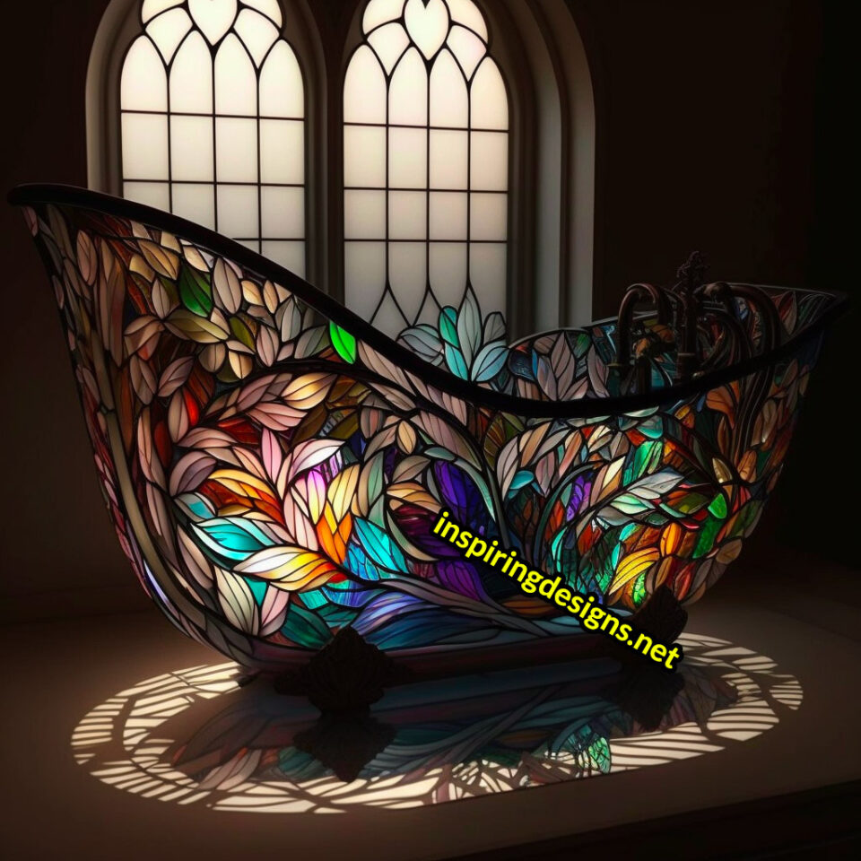 These Stained Glass Bathtubs Bring the Sistine Chapel to Your Bathroom!