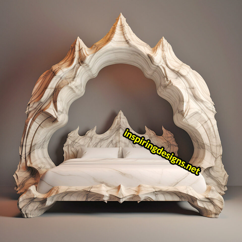 These Cave Bed Frames Let You Sleep in Luxury Stone-Age Style