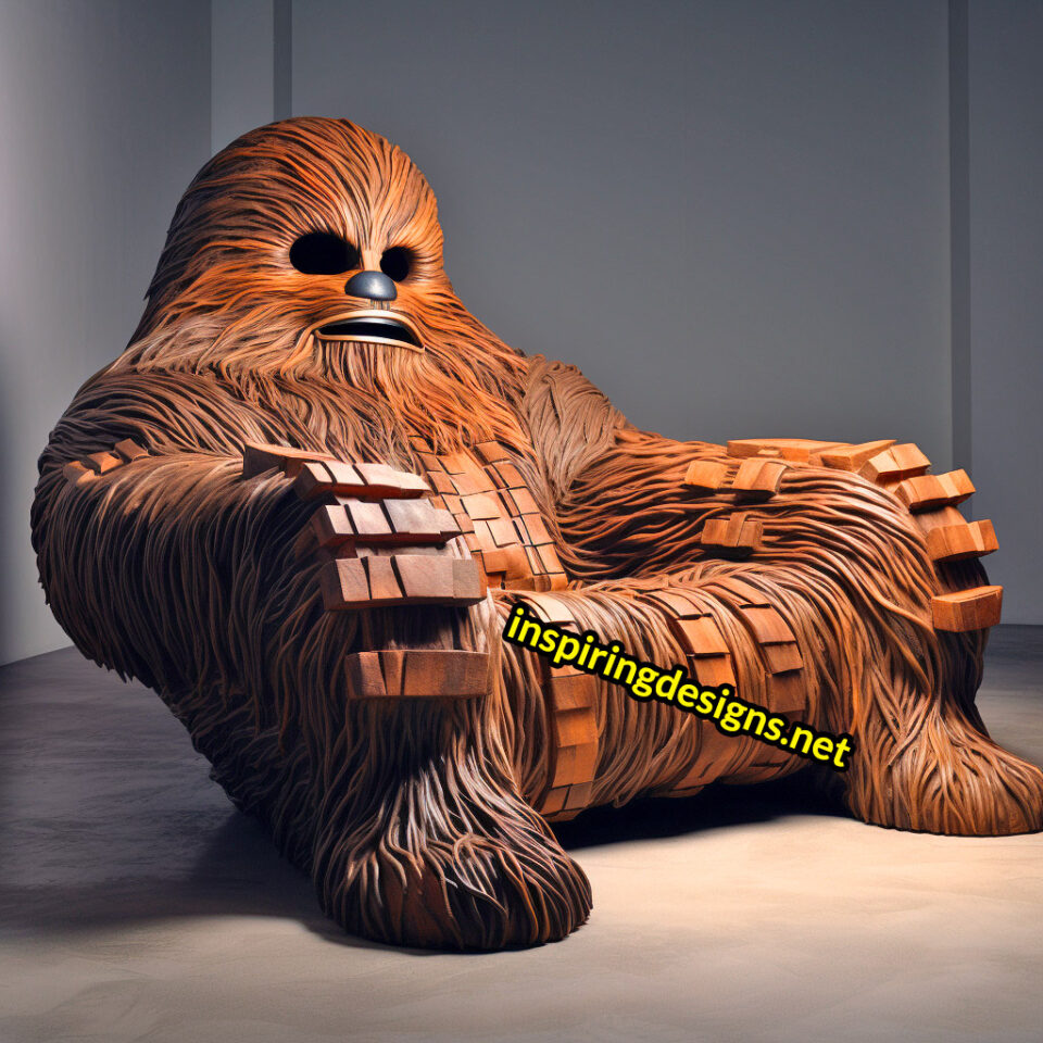 These Chewbacca Chairs Are the Perfect Throne for Star Wars Fans