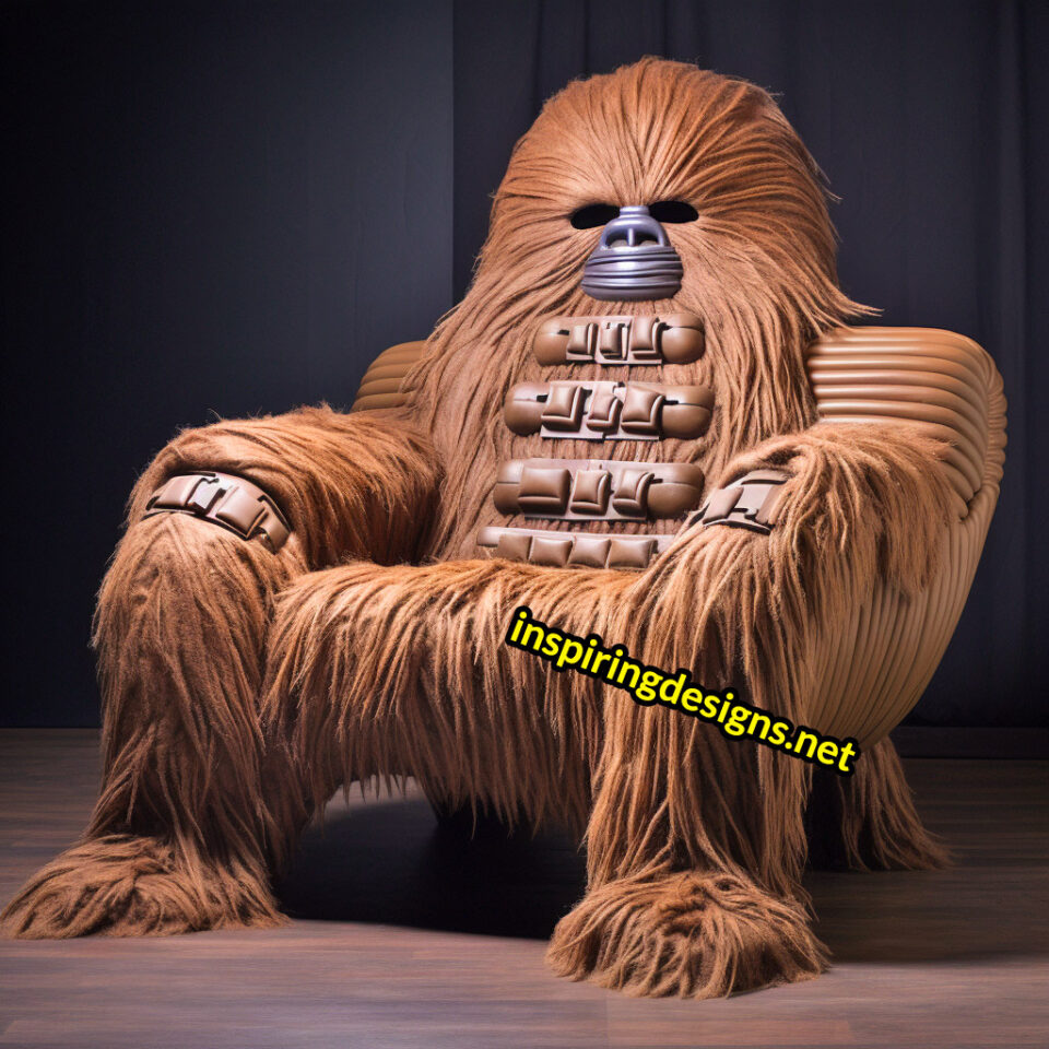 These Chewbacca Chairs Are the Perfect Throne for Star Wars Fans