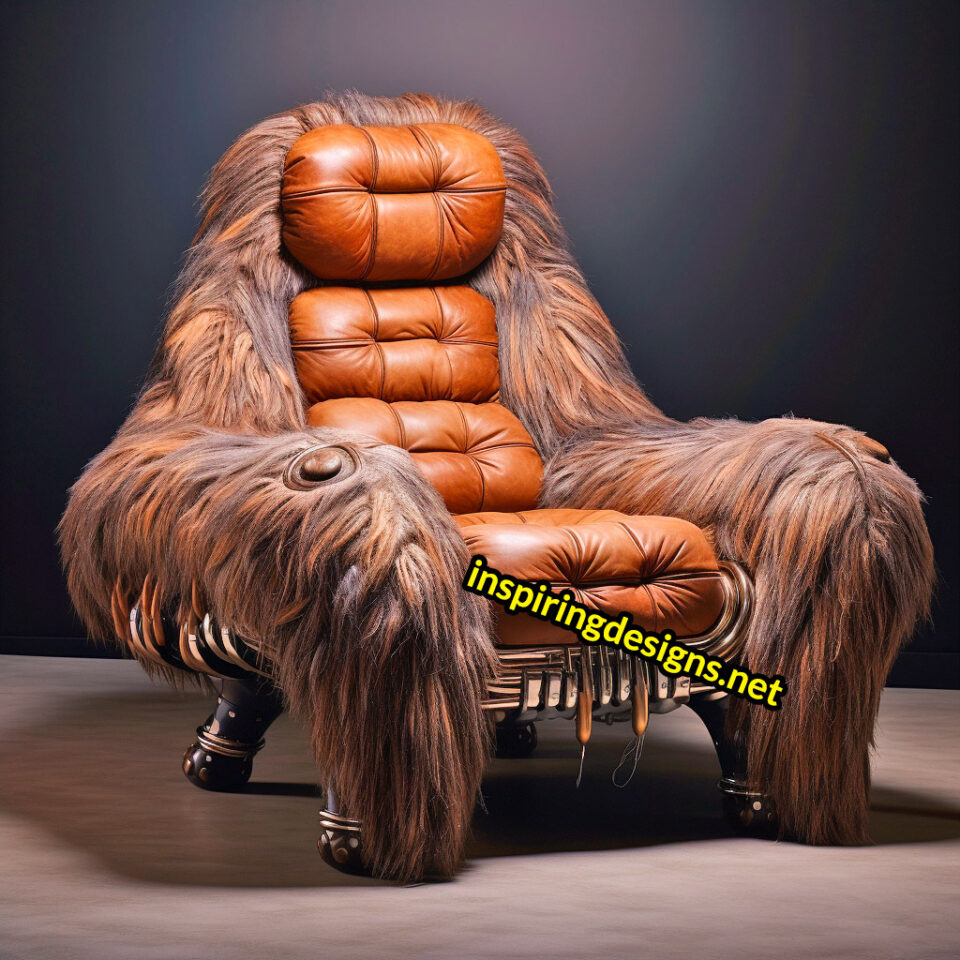 These Chewbacca Chairs Are the Perfect Throne for Star Wars Fans