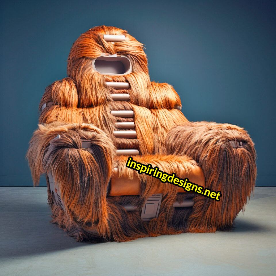These Chewbacca Chairs Are the Perfect Throne for Star Wars Fans