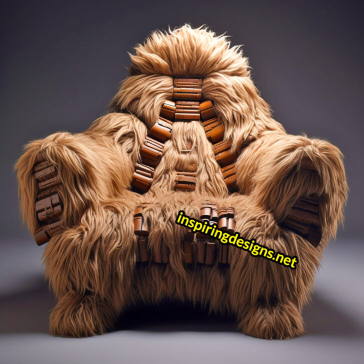 These Chewbacca Chairs Are the Perfect Throne for Star Wars Fans