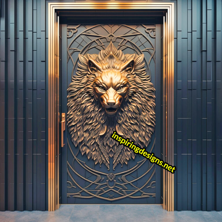 These 3D Animal Front Doors Are Tailor-Made For Wildlife Enthusiasts: A ...