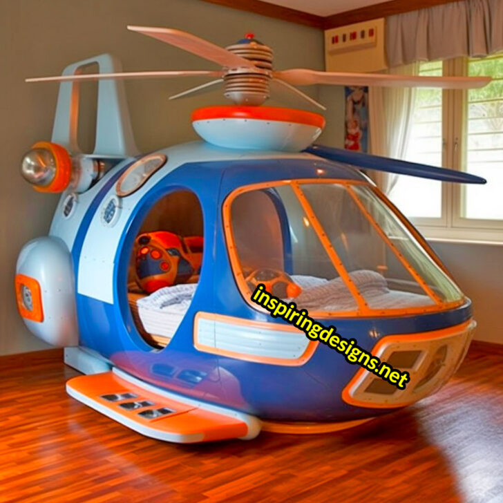 These Helicopter Kids Beds Are a Must-Have for Little Aviators and ...