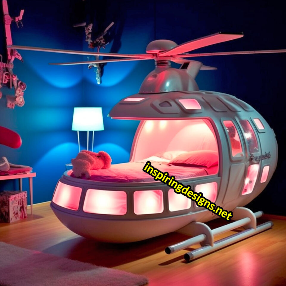 These Helicopter Kids Beds Are a Must-Have for Little Aviators and ...