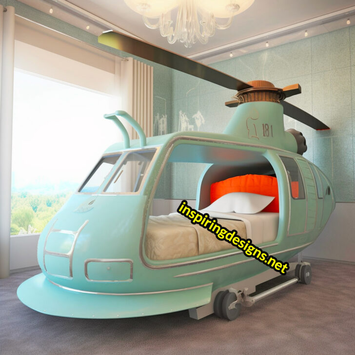 These Helicopter Kids Beds Are a Must-Have for Little Aviators and ...