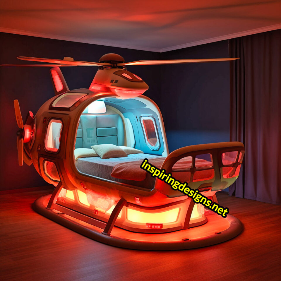 These Helicopter Kids Beds Are a Must-Have for Little Aviators and ...