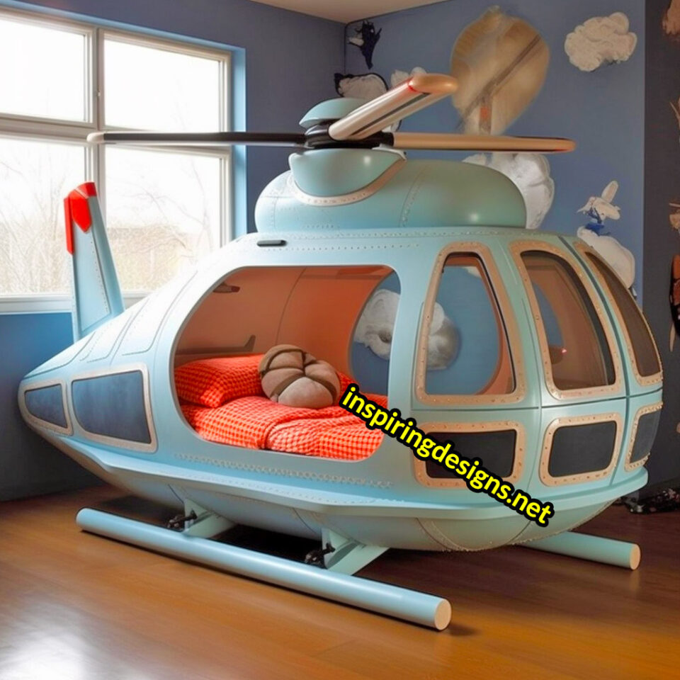 These Helicopter Kids Beds Are a Must-Have for Little Aviators and ...