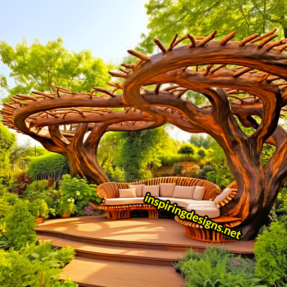 These Incredible Giant Tree-Shaped Pergolas Will Transform Your ...