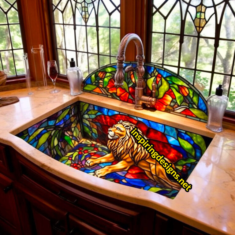 These Stained Glass Sinks Will Transform Your Kitchen into a ...